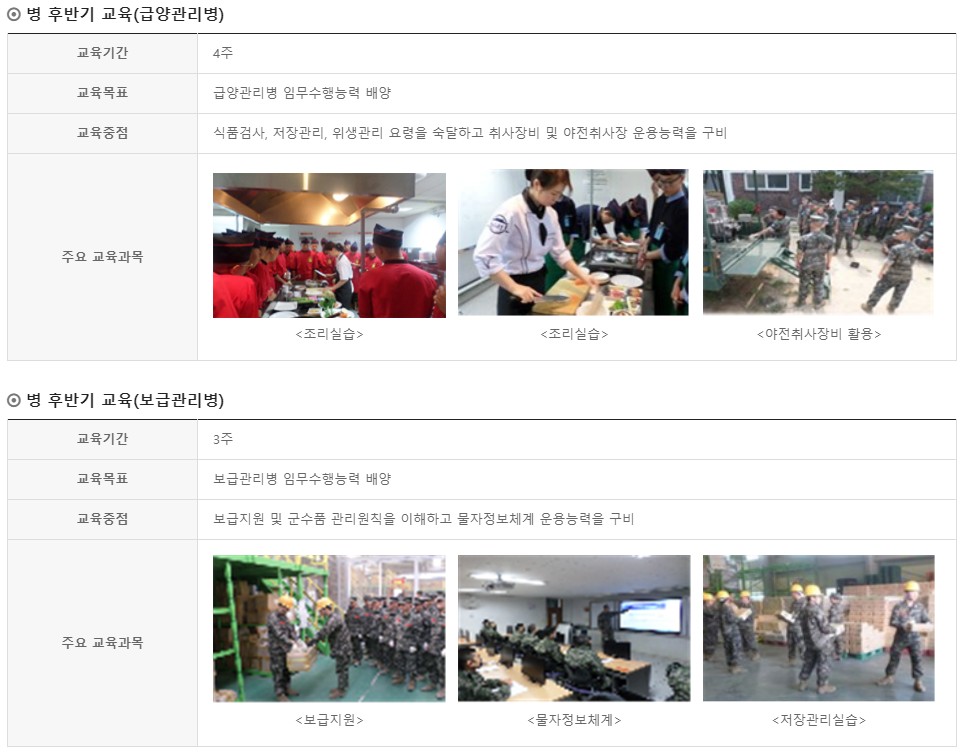 해병닷컴 - 해병대 교육훈련단 병 후반기교육